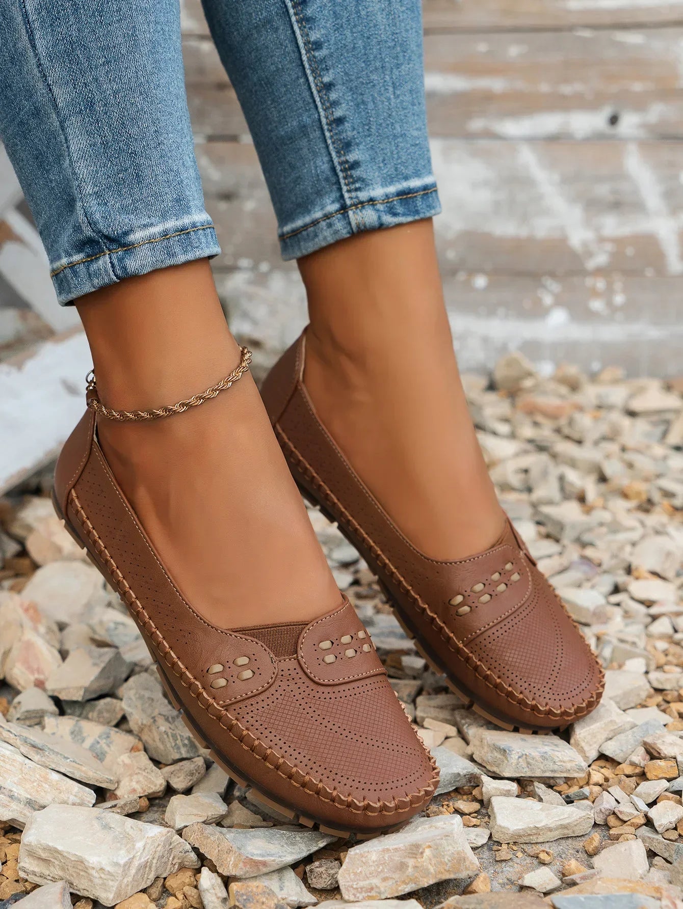 Elodie Faye Suede Loafers – Edward Thomas